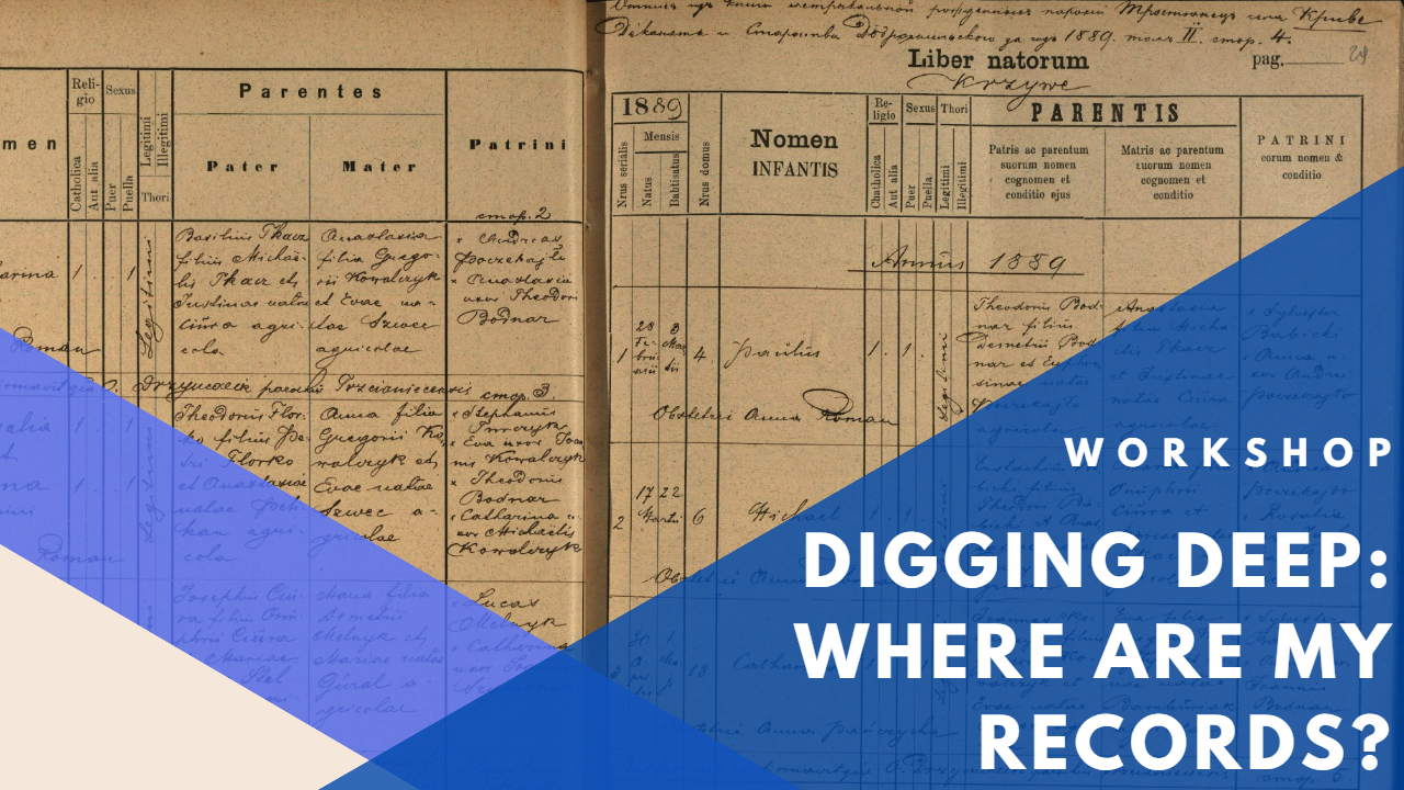 Digging Deep: Where Are My Records?